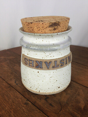 Vintage "Mistakes" Pottery Jar #WH-2 | eBay