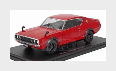 1:24 EDICOLA Nissan Skyline 2000 Gt-R Coupe 1973 Red VQJ-USC211 | eBay