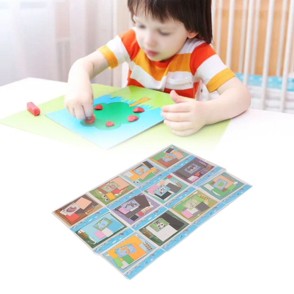 12pcs 3D EVA Foam Sticker DIY Cartoon Animal Foam Stickers Educational ...