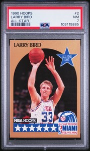 Larry Bird 1990 Hoops #2 All-Star Price Guide - Sports Card Investor