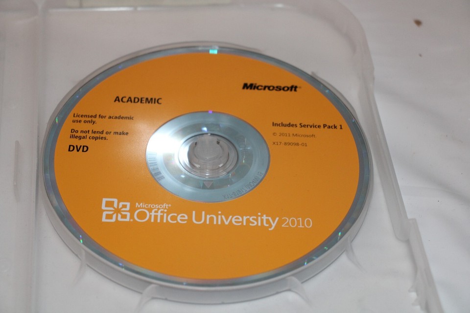 Microsoft Office University 2010 PC DVD-ROM Windows | eBay