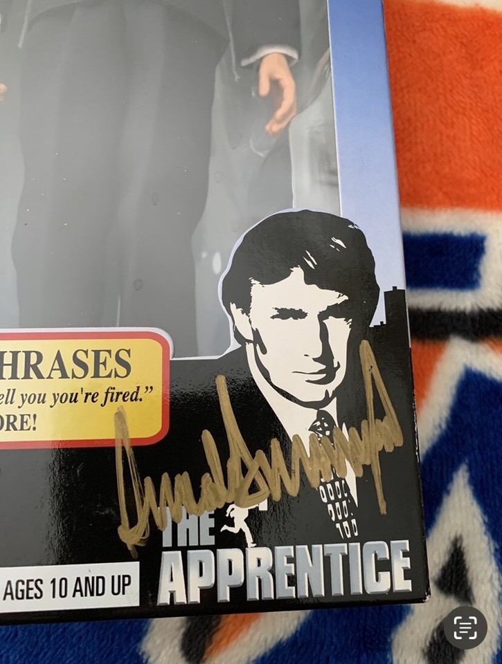 President Donald Trump -The Apprentice Signed Talking Doll- Very Rare ...
