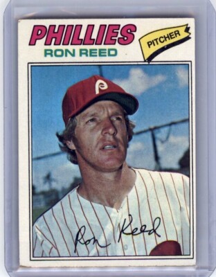 1977 Topps Baseball #243 Ron Reed Philadelphia Phillies VG+ 0891 | eBay