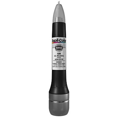 Duplicolor AGM0338 WA8554 GM Code 40 White Scratch Fix Touch Up Paint ...