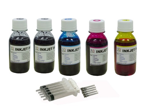 5x100ml refill ink for Canon PFI-102 iPF650 iPF655 iPF700 iPF710 iPF720 ...
