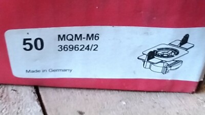 (50) Hilti MQM-M6 Strut Wing Nut (369624/2) | eBay