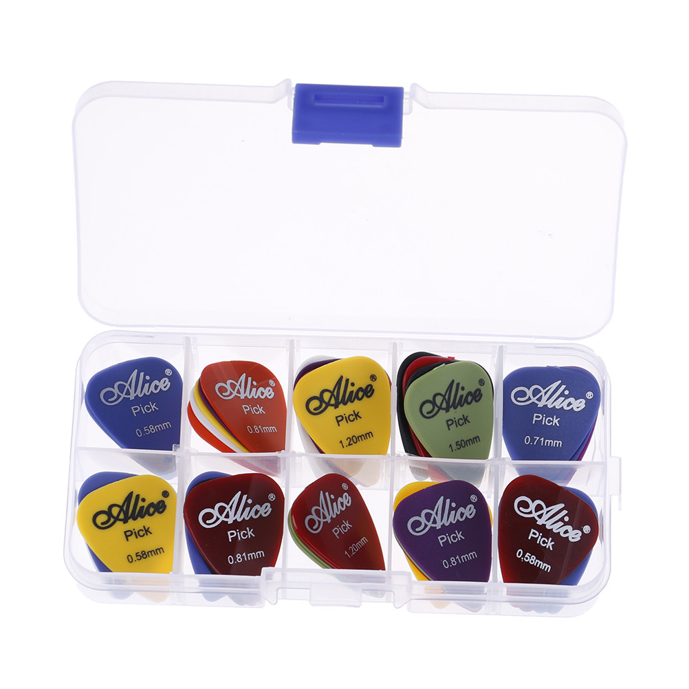 50X Guitar Picks Acoustic Electric Bass Pic Plectrum Mediator Musical ...