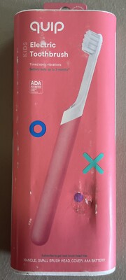 Quip Kids Pink Electric Toothbrush Set | eBay