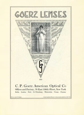 Goerz Cameras & Lenses 1910 Catalog: Reprint | eBay