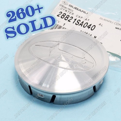 GENUINE SUBARU ALLOY WHEEL CENTER CAP FORESTER IMPREZA OUTBACK LEGACY ...