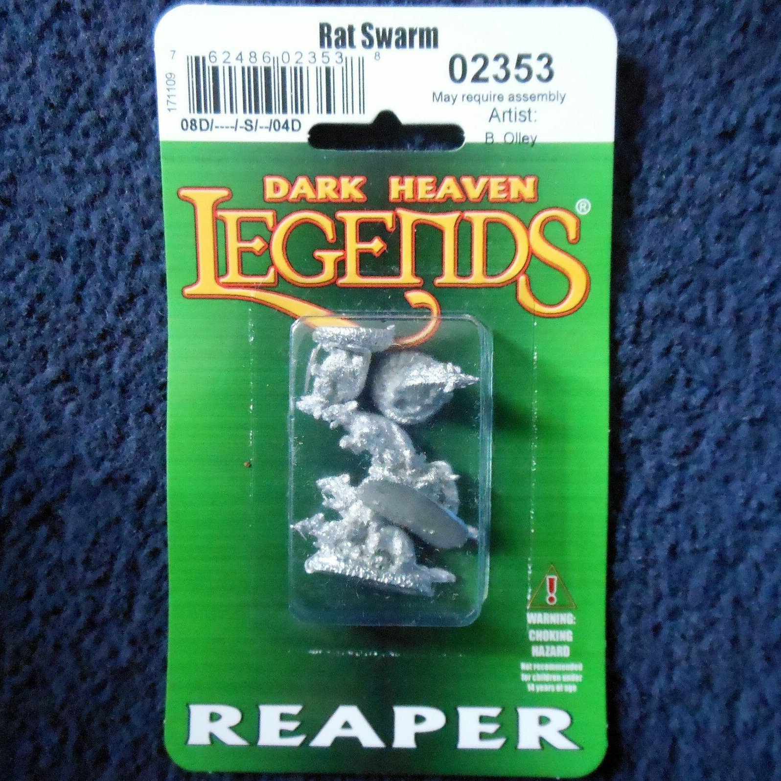 Reaper Dark Heaven Legends 02353 Rat Swarm Monster Giant Vermin Large ...
