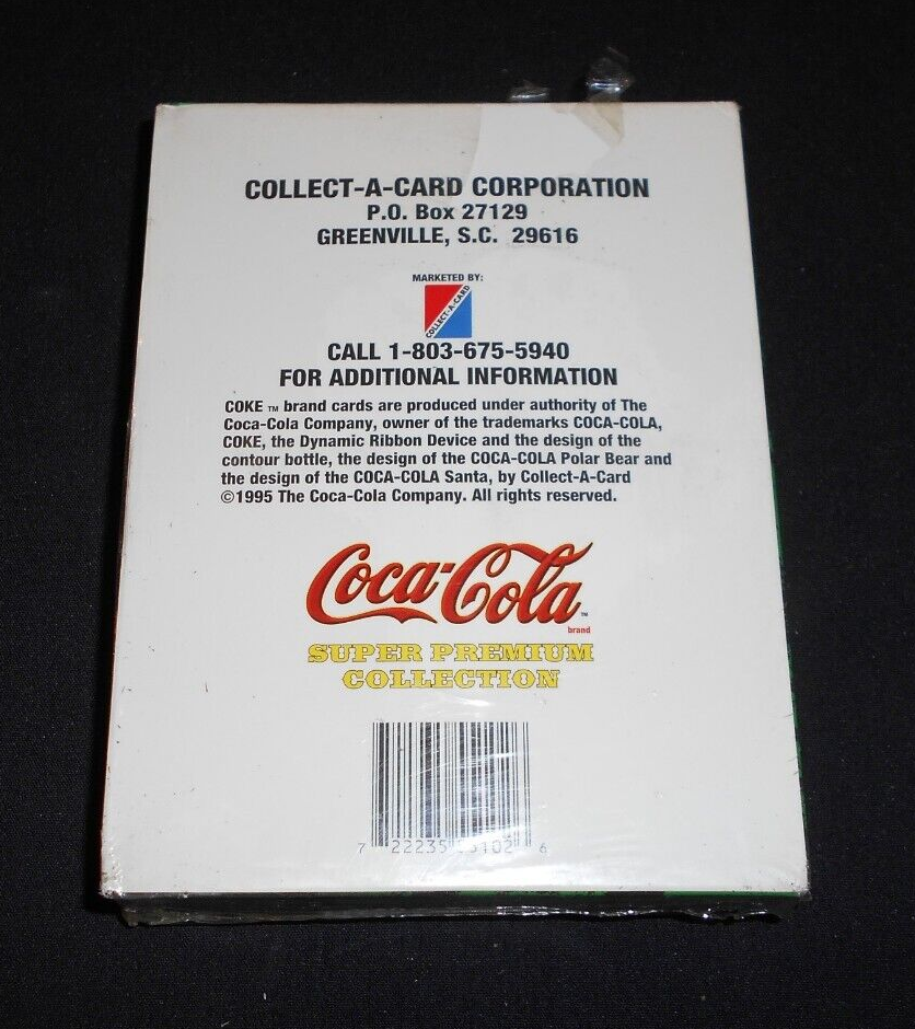 1995 Collect a Card COCA COLA Super Premium Collection Sealed Box 24 ...