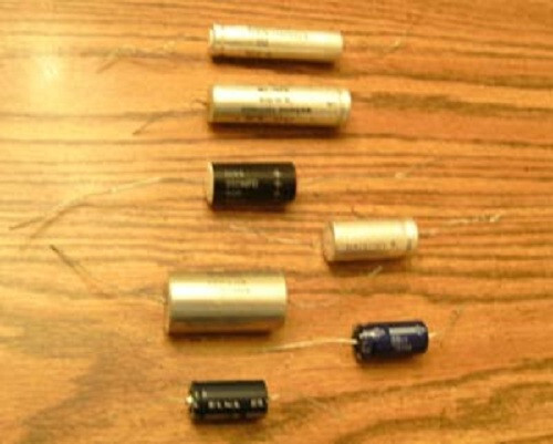 Lot of 7: Assorted Vintage Capacitors | eBay
