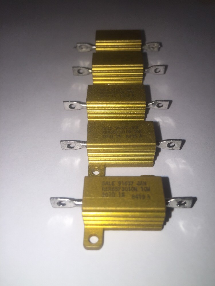 DALE 5 Pack 10 Watt 301 Ohms 1% Tolorence Resistors | eBay