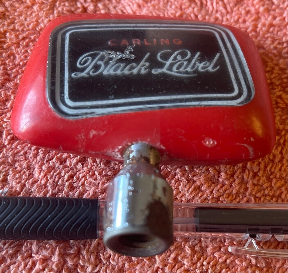VINTAGE - CARLING BLACK LABEL BEER - TAP HANDLE | eBay