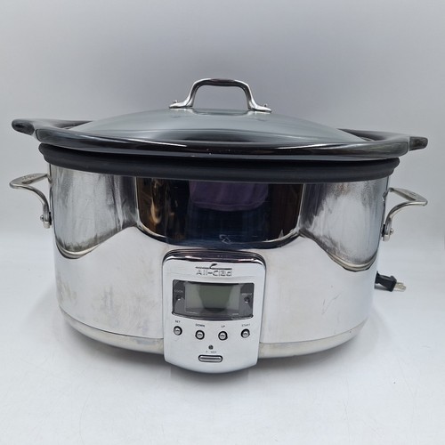 All-Clad 7-Quart Slow Cooker Model SC01 Stainless Steel w Insert Tested ...