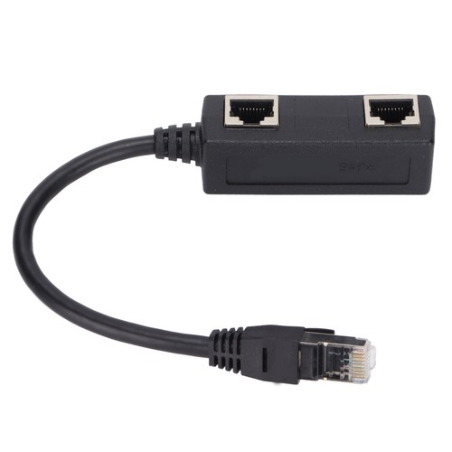 Network RJ45 Adapter: Split One Ethernet Port into Two High Speed ...