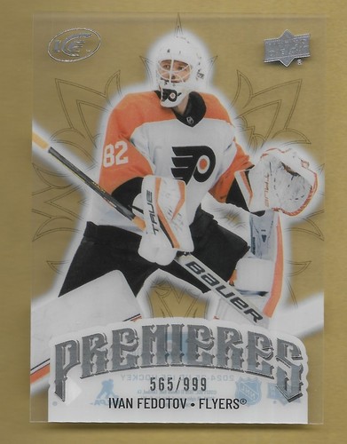 IVAN FEDOTOV 2024-25 UPPER DECK ICE ROOKIE PREMIERES SP CARD #'D /999 ...