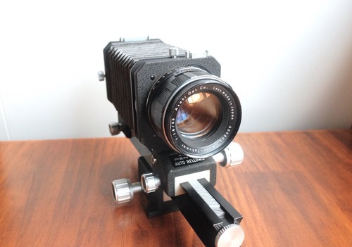 PENTAX Asahi Auto Bellows M42 Screw mount w/ Takumar 55mm Lens ** EXC ...