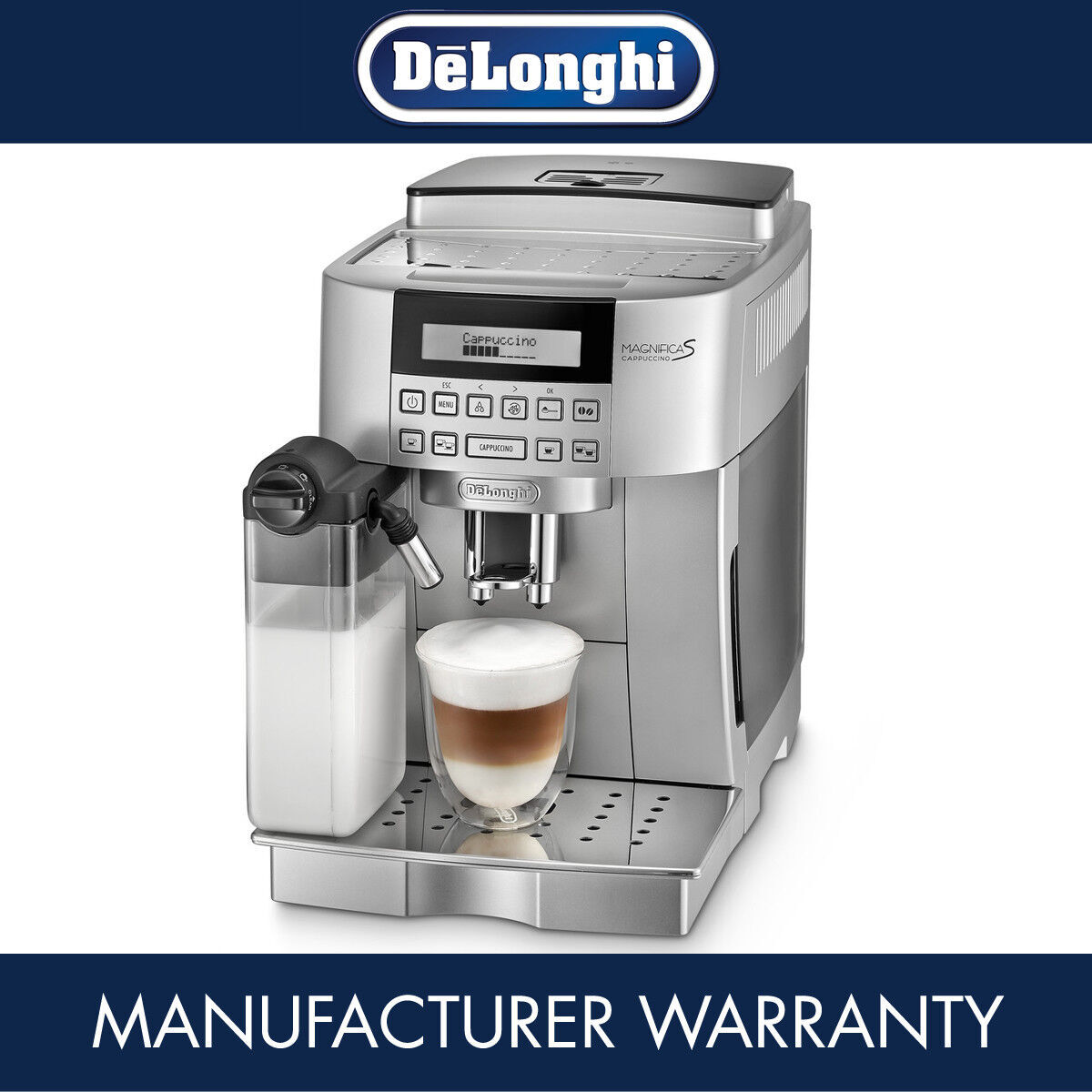 De'Longhi ECAM22.360.S Bean to Cup Coffee Machine, Refurbished by ...