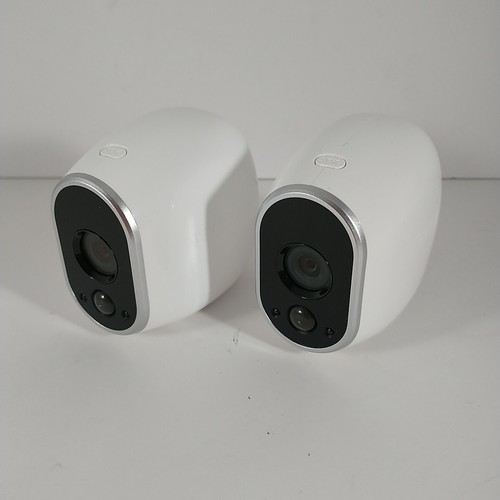 2x Netgear Arlo VMC3030 Add-On Wireless Security Cameras ONLY | eBay