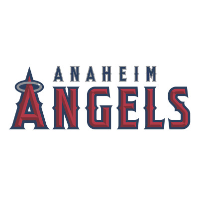 Anaheim Angels sticker LA Los Angeles Logo MLB weatherproof laptop ...