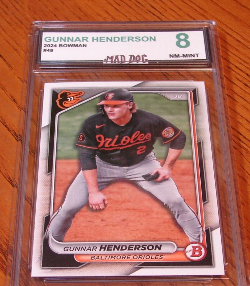 2024 Bowman - Gunnar Henderson #49 for sale online | eBay