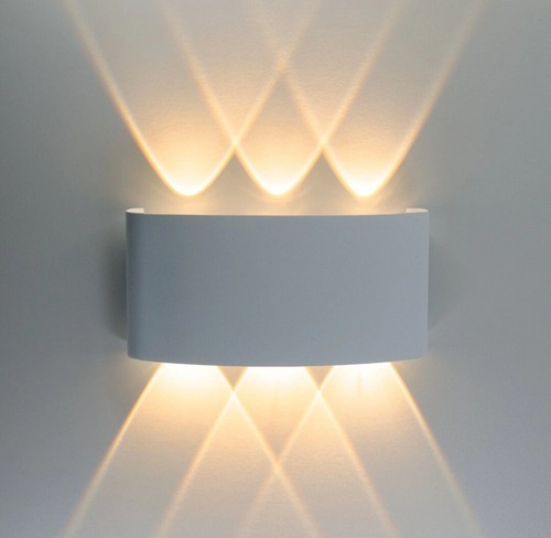 Modern LED Up Down Wall Lights Lighting Fixture Outdoor Indoor Lamp ...