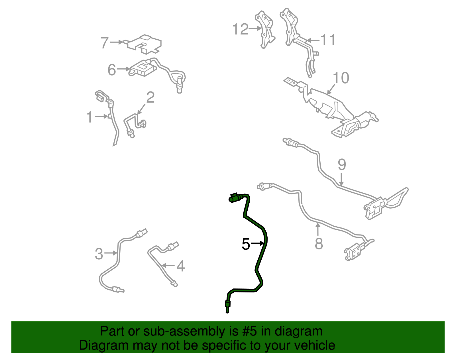 Genuine Land-rover Exhaust Temp Sensor LR062038 for sale online | eBay