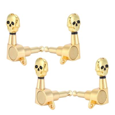 2R 2L Ukulele Machine Heads Golden Ukulele String Tuning Pegs Machine ...