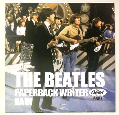 THE BEATLES Paperback Writer / Rain FANTASY PICTURE SLEEVE | eBay