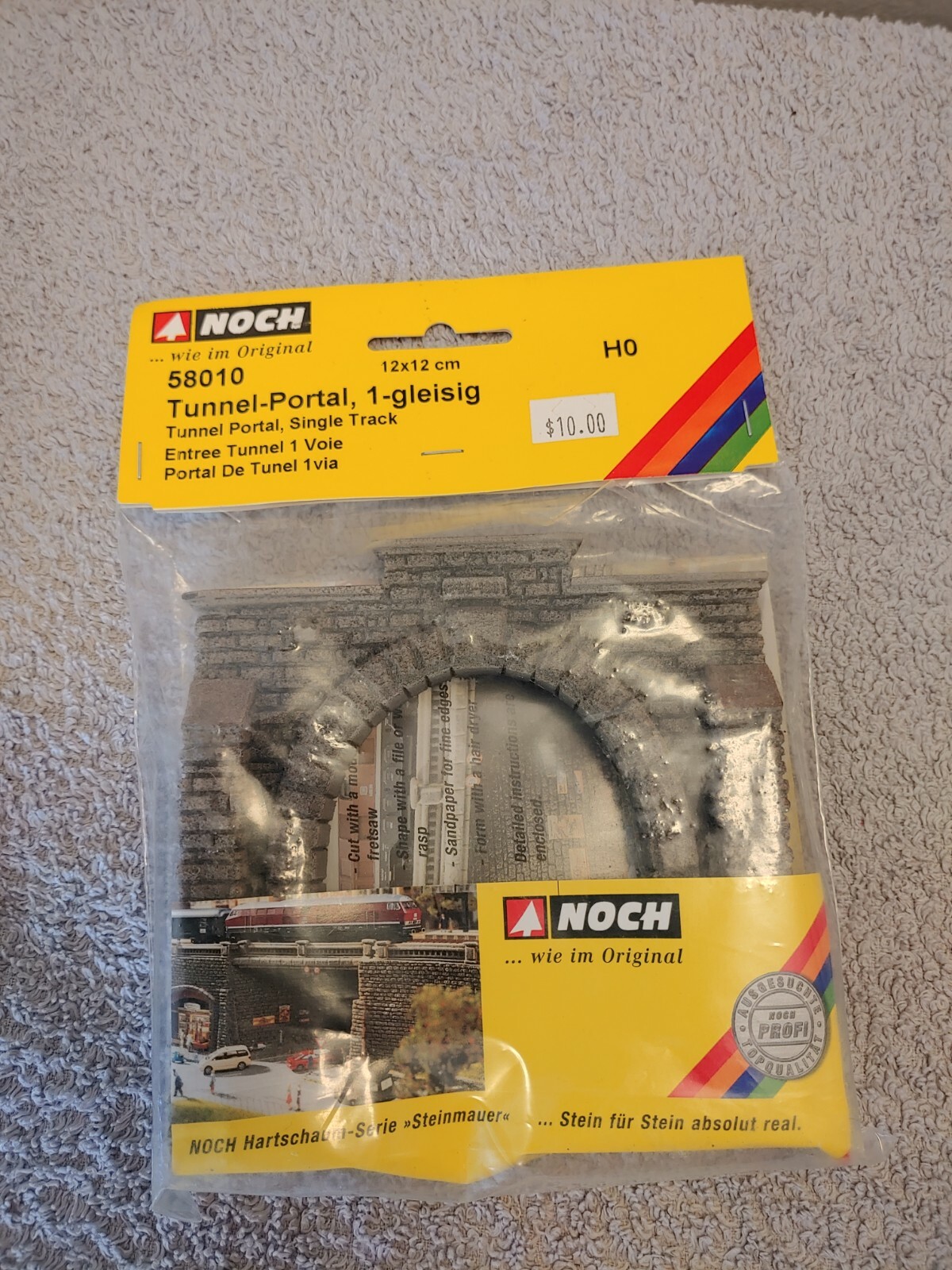 Noch 58051 Stone Wall Tunnel Portal Gauge H0 Boxed for sale online | eBay