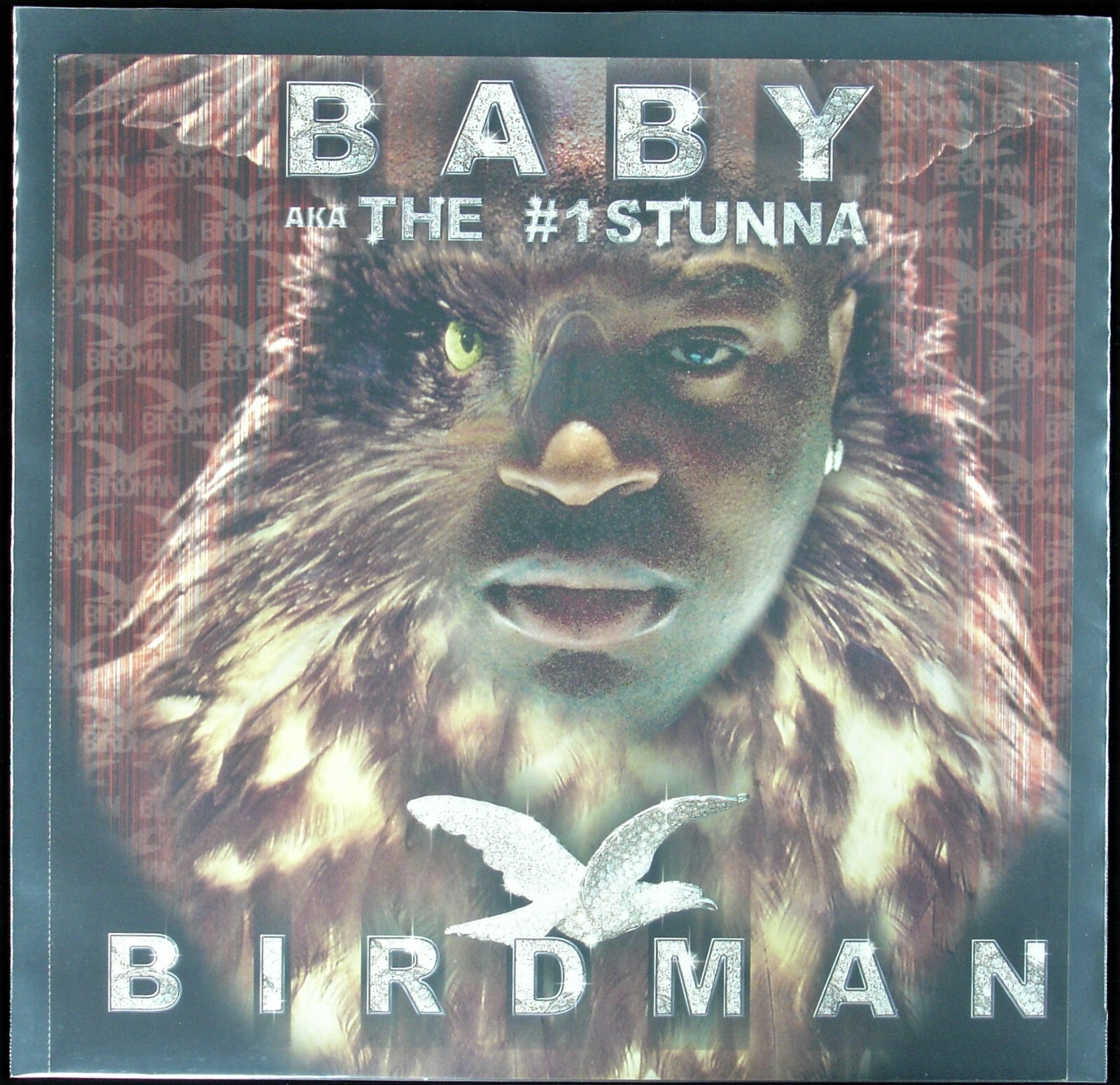 BABY AKA #1 STUNNA "BIRDMAN" 2002 PROMO POSTER/FLAT 2-SIDED 12X24 ~RARE ...