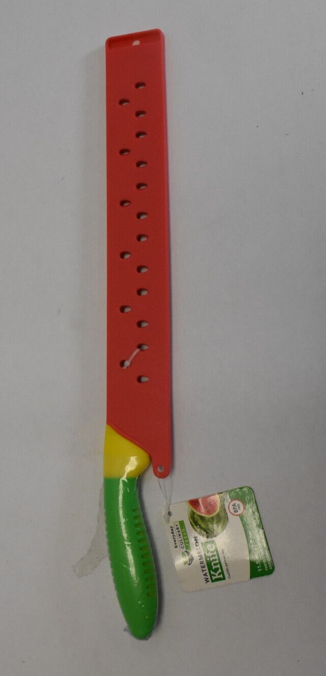 Jacent Brite Concepts 11.5" Watermelon Knife & Blade Cover BPA Free ...