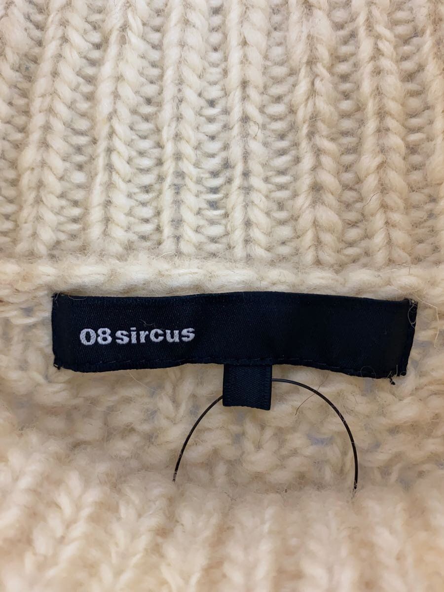 08 sircus knit sweater 23AW wool slub high neck 1 S23AW-KN04 08 sircus knit sweater 23AW wool slub high neck 1 S23AW-KN04