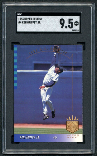 Ken Griffey Jr. 1993 Upper Deck SP SGC 9.5 Baseball Card Graded Mariners MLB #4 | eBay