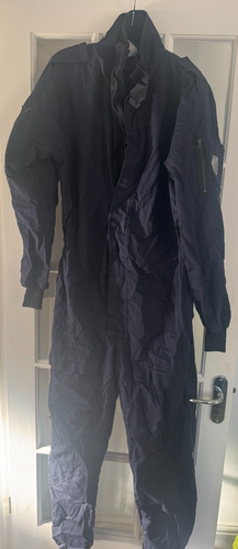 ⭐ GENUINE EX POLICE JUMP SUIT OVERALL HEAVY DUTY FIRE RETARDANT SIZE ...