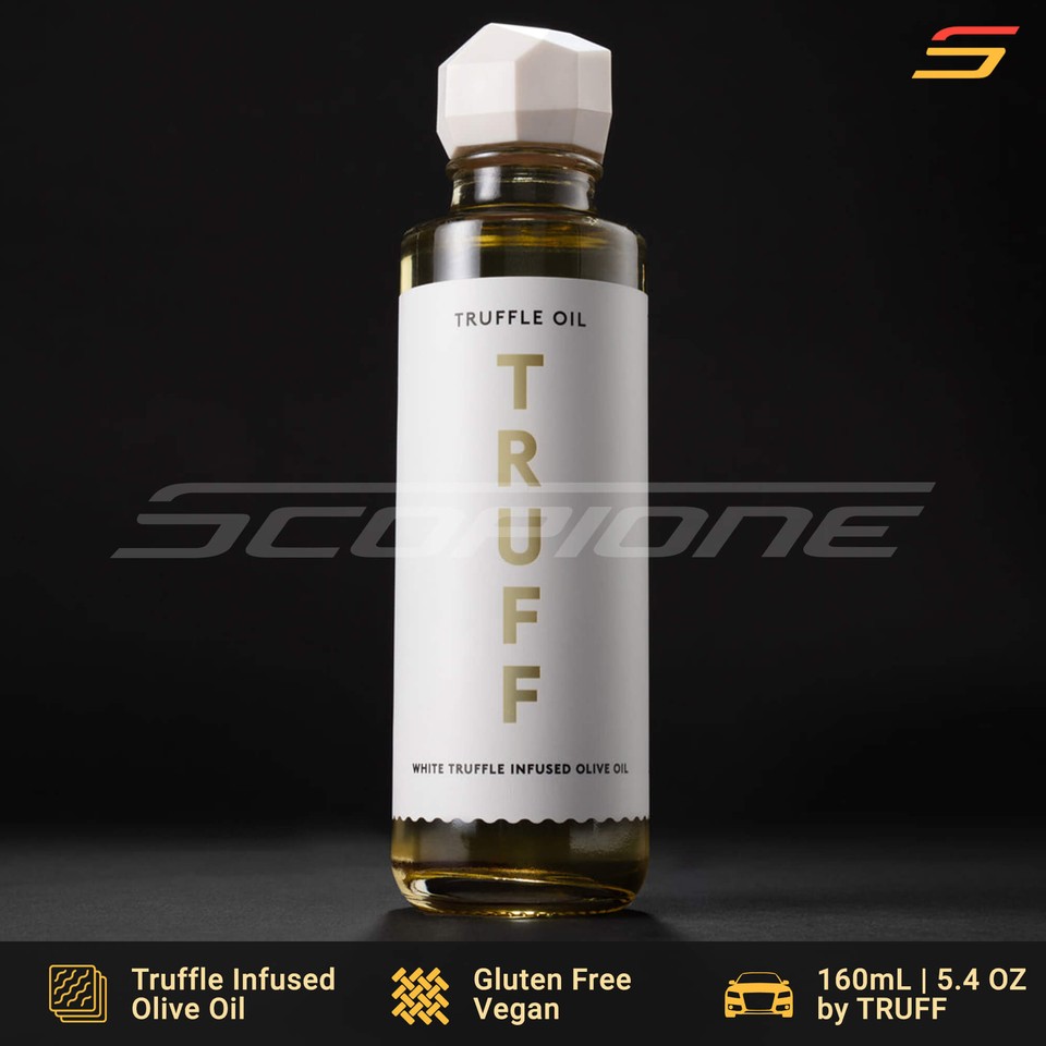 Black & White Truffle Infused Olive Oil by TRUFF - 160mL (5.4FL OZ ...