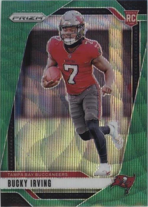 2024 Panini Prizm - Rookies Bucky Irving #316 Green Wave Prizm (RC) for ...