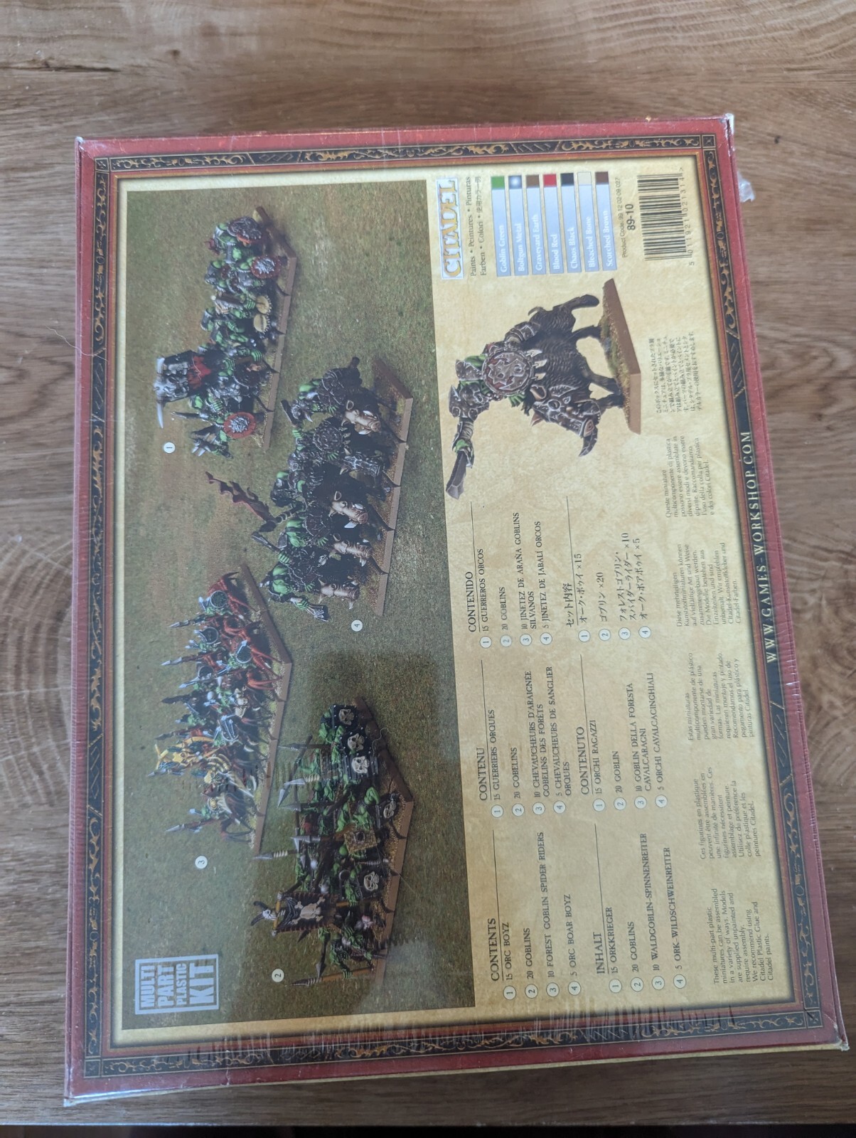 Warhammer Fantasy Battles WFB Orcs & Goblins BATTALION NIB OOP OLD ...