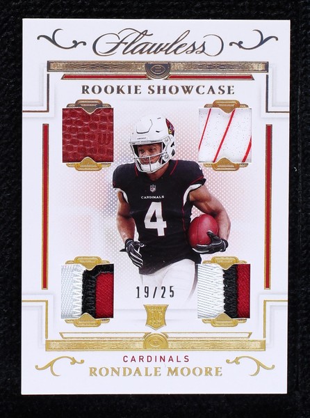 2021 Panini Flawless - Rookie Showcase #RS16 Rondale Moore /25 (MEM, RC ...