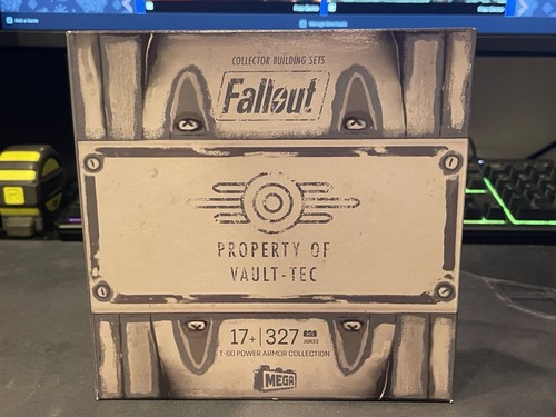 NEW MEGA Fallout T-60 Power Armor Collection Set Collector Building ...