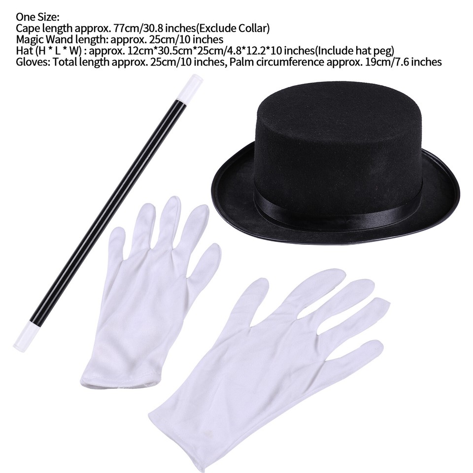 Kids Boys Circus Ring Master Costume Halloween Dress Up Ringmaster AU ...