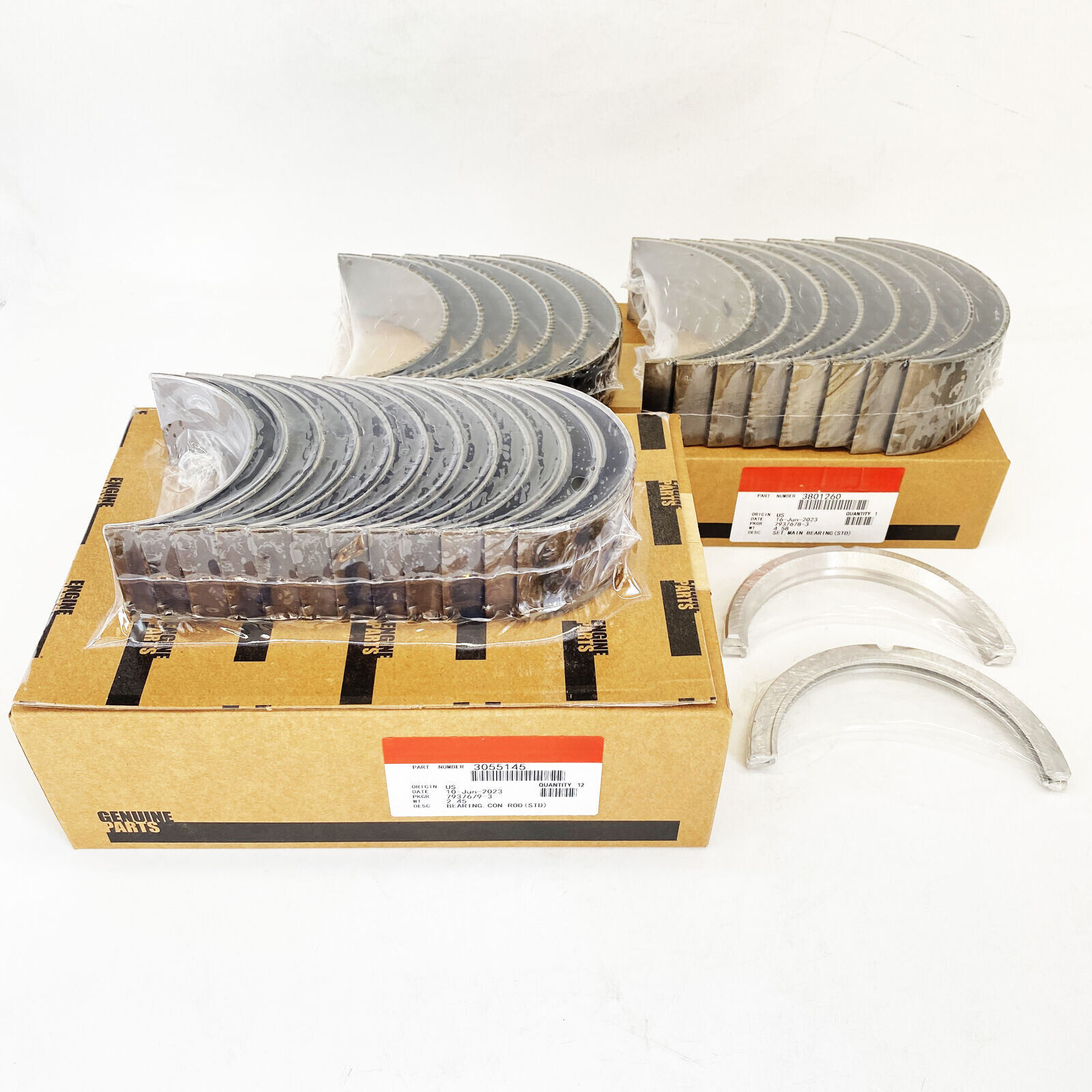 NEW For Cummins N14 Rod And Main Bearing 3801260 / 3055145 US | eBay