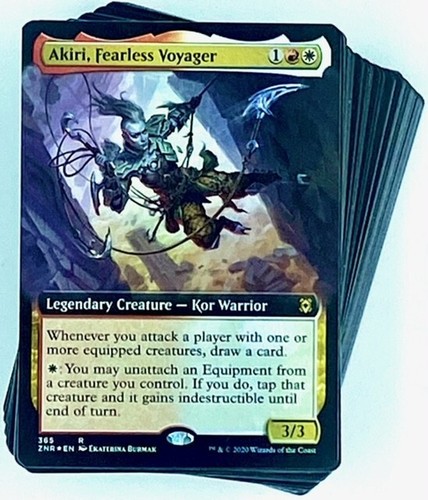 ***Custom Commander Deck*** Akiri, Fearless Voyager - Equipment - Magic ...