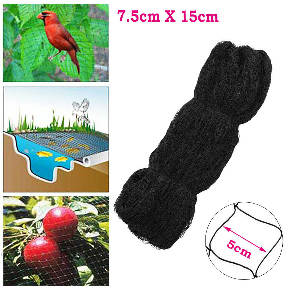 50' x 50' Anti Bird Netting for Poultry Quail Nets Chicken Net Barrier ...