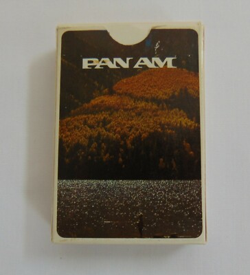 Vintage 1970's Pan Am Playing Cards "USA" | eBay