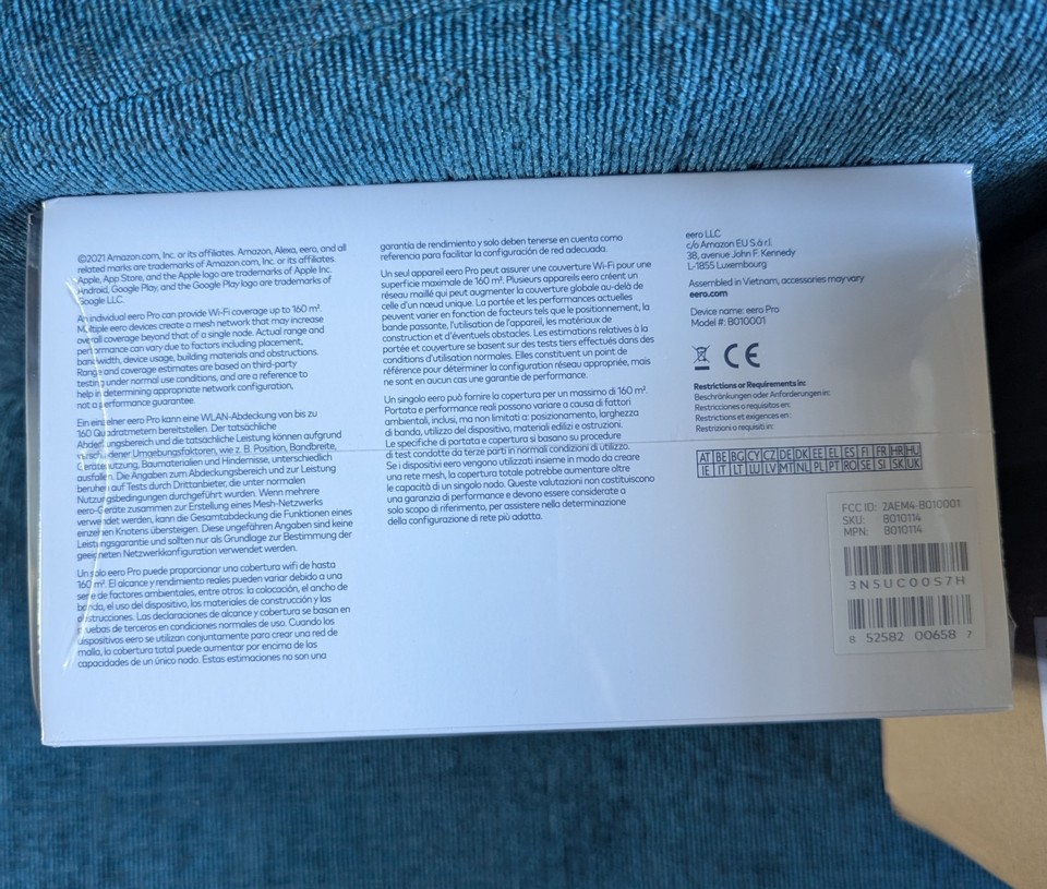 Amazon Eero Mesh Wi-Fi Router System Brand New Sealed In Box | eBay UK