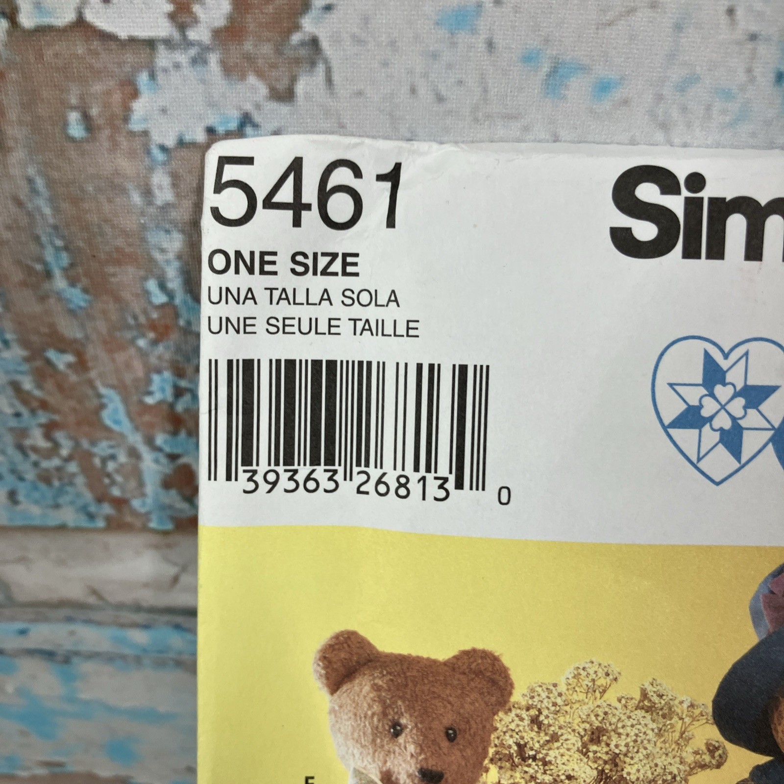 Bears 18 and 22 Inch With Accessories Uncut Pattern Simplicity 5461 for ...