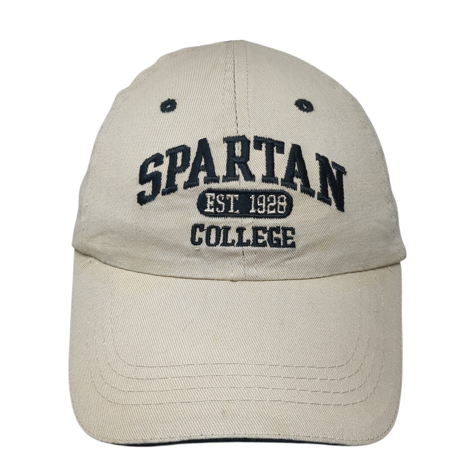 Spartan Est. 1989 College Strapback Baseball Cap Brow… - Gem